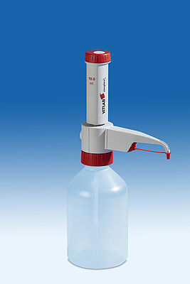 Laboratory bottle-top dispenser - VITLAB® simplex² fix - Vitlab - fixed ...