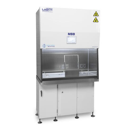 Radioisotope preparation laboratory workstation - MBB-12 NS - LABOX ...