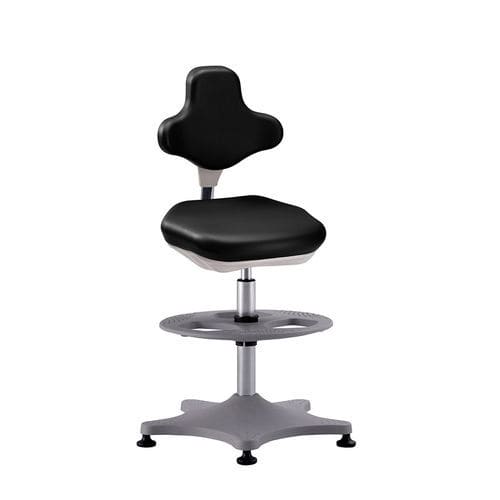 Laboratory chair - Labster 9101 - Bimos - on casters / height-adjustable