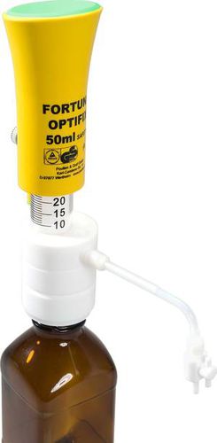 Laboratory bottle-top dispenser - FORTUNA® OPTIFIX® SAFETY 101 107 S ...