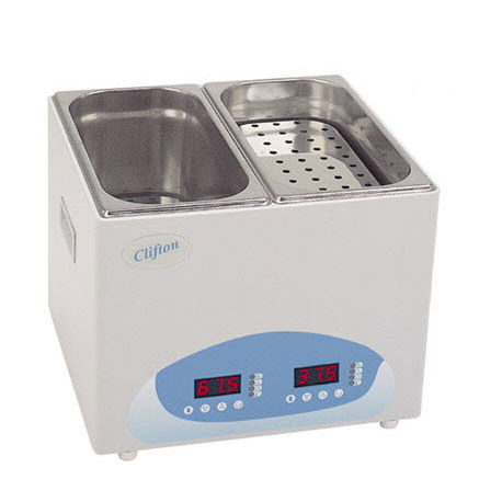 Microprocessor-controlled water bath - NE2D-4/4 - Nickel-Electro - benchtop