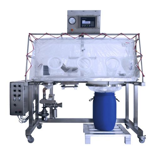 Single-use isolator - EWI - Hecht - containment / for the ...