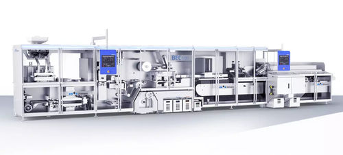 Line-type packaging system - BEC 500 - Uhlmann - blister / modular ...