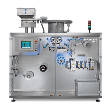 Servo-driven packaging machine - Siebler HM 1 - Romaco - compact ...