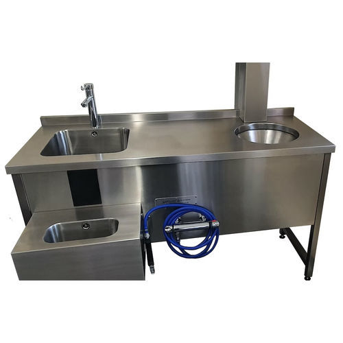 Stainless steel embalming sink - Envair