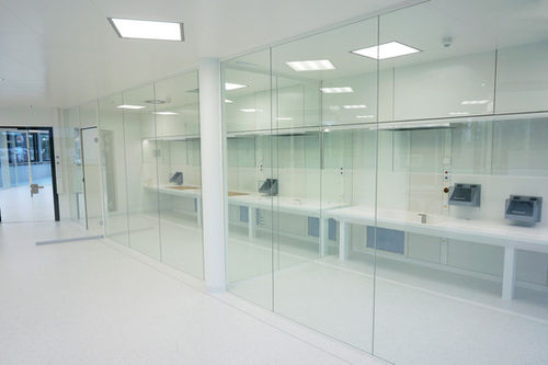 Cleanroom wall structure - OCTANORM - for the pharmaceutical industry ...