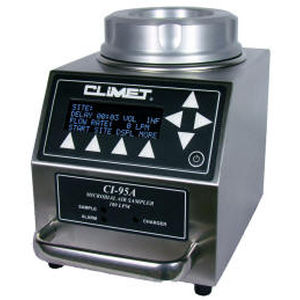 Microbial air sampler - CI-95A - CLIMET INSTRUMENTS COMPANY