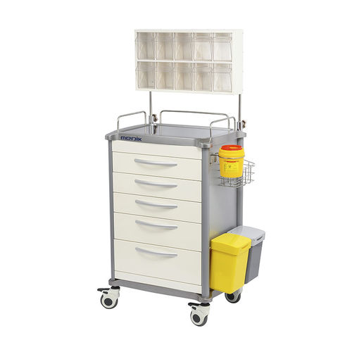 Anesthesia cart - MK-C06 - Zhangjiagang Medi Medical Equipment - for ...