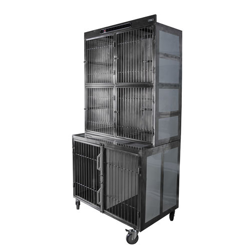 Dog veterinary cage - 80350 - Vetbot - modular / 6-compartment ...