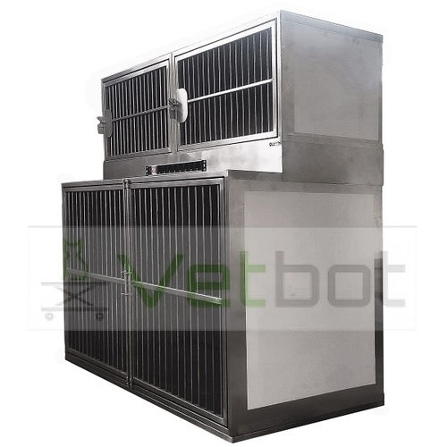 Modular veterinary cage - No.80636 - Vetbot - polypropylene / with ...