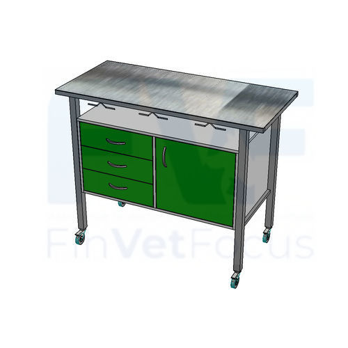Veterinary examination table - Vetbot - manual / fixed-height / ergonomic