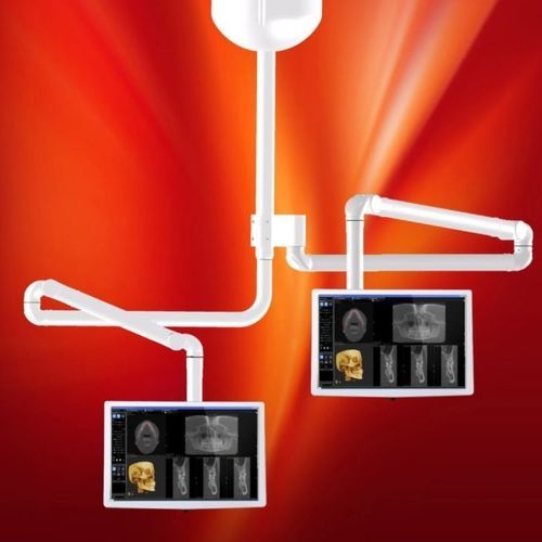 Articulated monitor support arm - Double - B&D - Bracci & Dispositivi ...