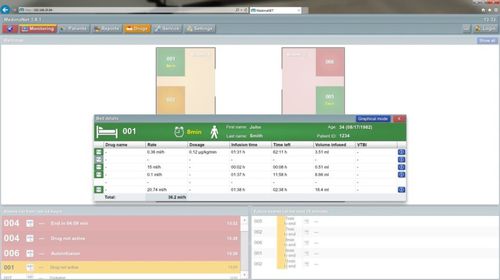 Patient data management software - MedimaNet - Medima - infusion pump ...