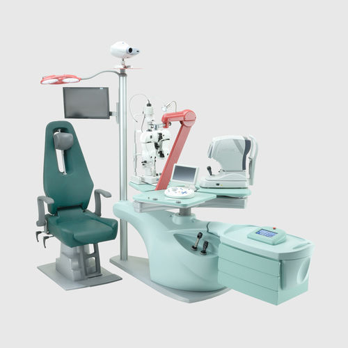 Ophthalmic workstation - FLY - Meccanottica Mazza - with chair / with ...