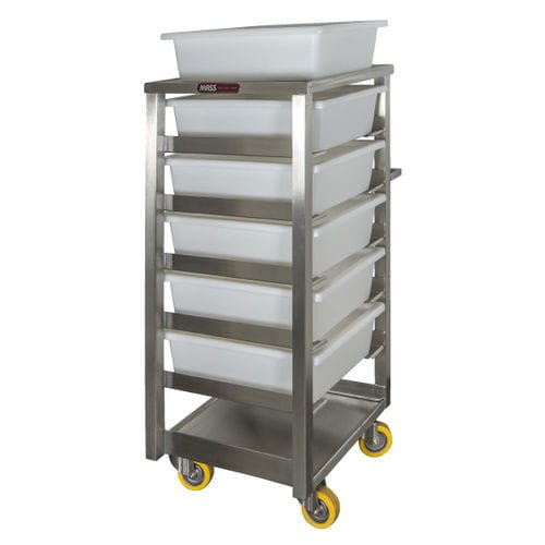 Endoscope cart - M6206SS - MASS Medical Stroage - transport / storage ...