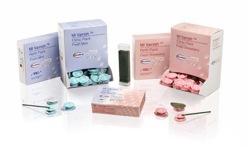 Fluoride dental material - MI - GC Orthodontics - varnish / for dental ...