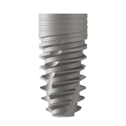 Cylindrical dental implant - MPLANT - MCTBIO - titanium / tapered / narrow