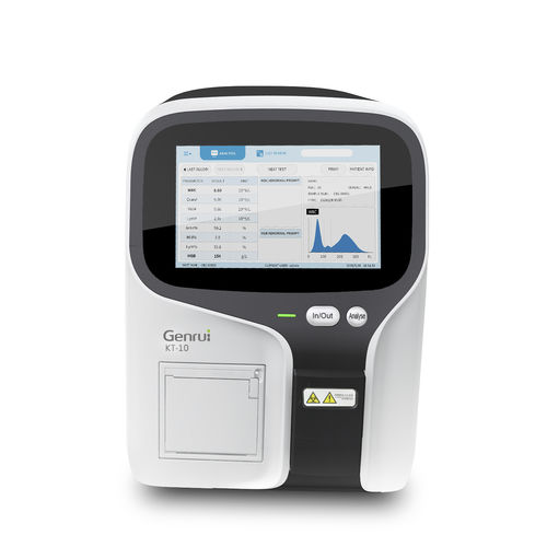 Automatic hematology analyzer - KT-10 - Genrui Biotech Inc. - point-of-care / compact / 3-part ...