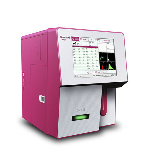 Veterinary hematology analyzer - VH50 - Genrui Biotech Inc. - automatic / compact / 25-parameter