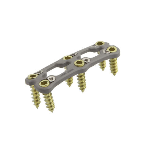 Cervical arthrodesis plate - III - Irene Ortho - locking / metallic / 2 ...