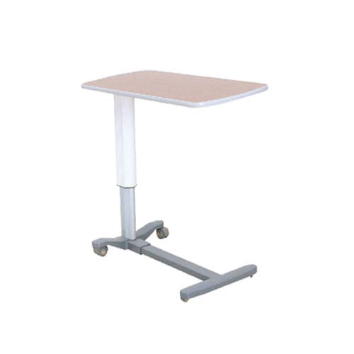 Overbed table on casters - HWE-13 - Medi Waves - pneumatic