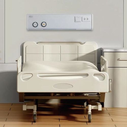 Horizontal bed head unit - NTC200 - AMCAREMED TECHNOLOGY - wall-mounted ...