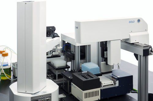 Molecular biology workstation - Hudson Robotics - automated / pipetting ...