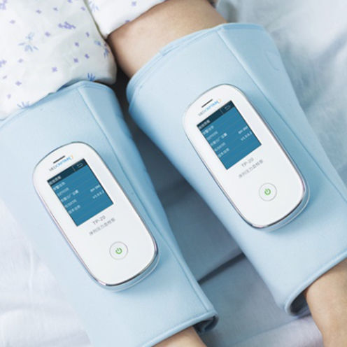 Leg pressure therapy unit - Medcaptain Medical Technology - wearable