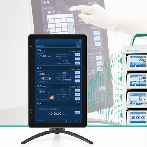 Infusion pump control and monitoring system - MS-100 - Medcaptain ...