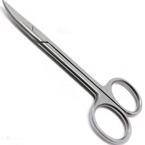 Dental crown scissors - SC-11-4-2403-01 - Smith Care - for humans / curved