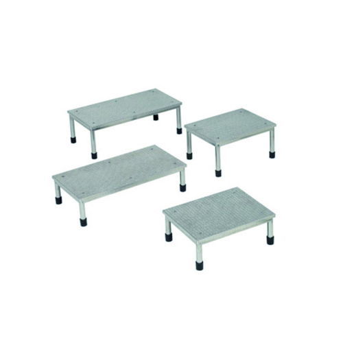 1-step step stool - Sevmo-ex - stainless steel