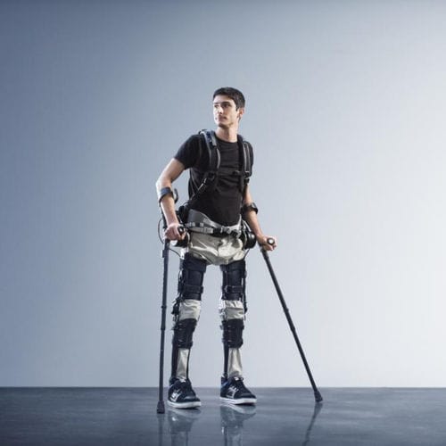 Dual-leg rehabilitation exoskeleton - PhoeniX - suitX - gait / standing ...