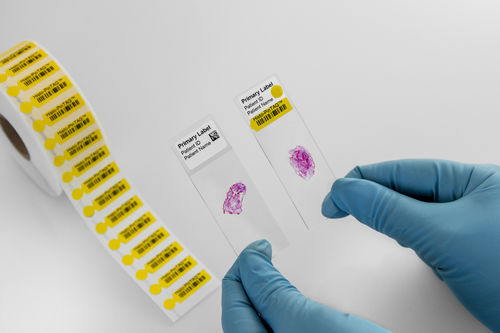 Microscope slide label - Histo-PinTAG™ - GA International - removable