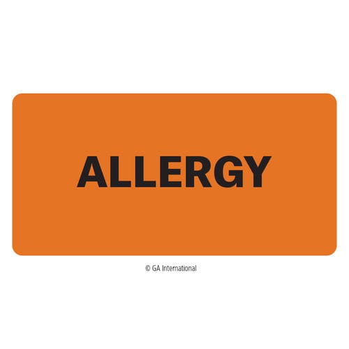 Alcohol-resistant label - GA International