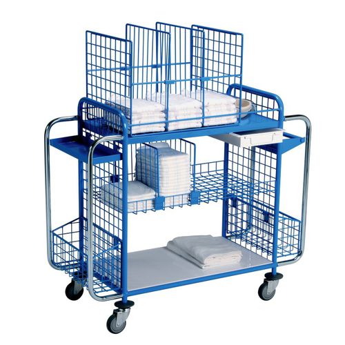 Medical trolley - NUR1000 - MECHIN - treatment / changing / with tray