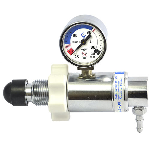 Oxygen pressure regulator - G101 - GASINOX - fixed-flow