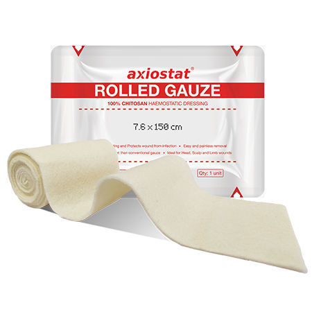 Hemostatic gauze bandage - Axiostat® L150 - Axio Biosolutions