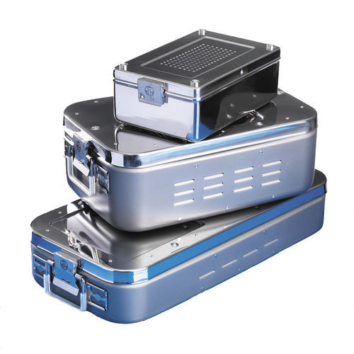 Instrument sterilization container - CBM2072PS - Clinipak - stainless steel