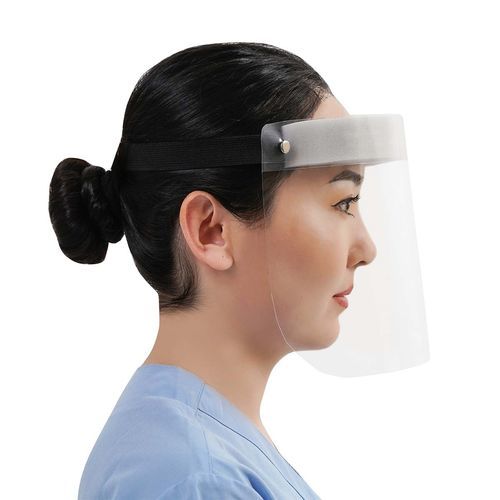 Polyethylene face-shield - 05TD3120(ST) - Clinipak - full-face