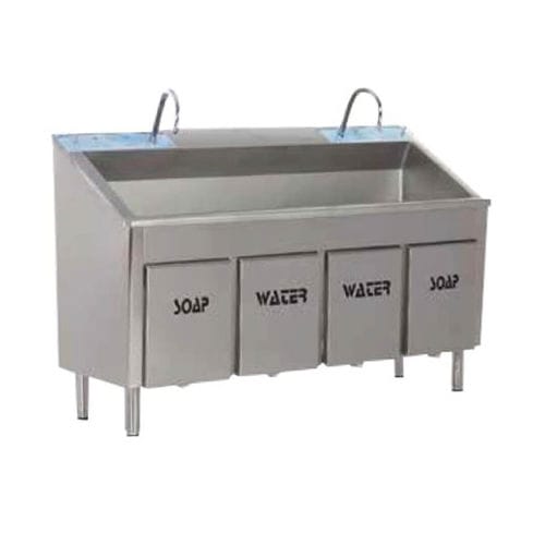 2-station surgical sink - Hakerman
