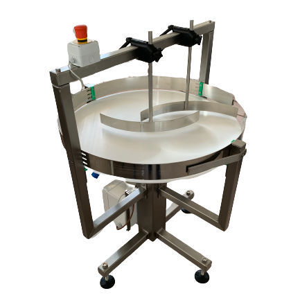 Autopsy table - PACKIN - round / rotating / stainless steel