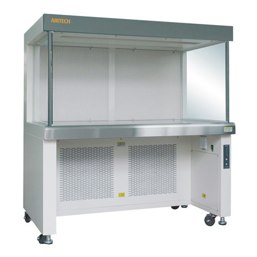 Laboratory clean bench - HS series - Antech Group - on casters / HEPA ...