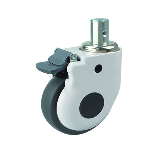 Hospital bed caster - W30XXXTPRSB - Guanzhou Ylcaster Industry