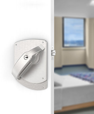 Hospital door lock - CH-CYL - Accurate Lock & Hardware