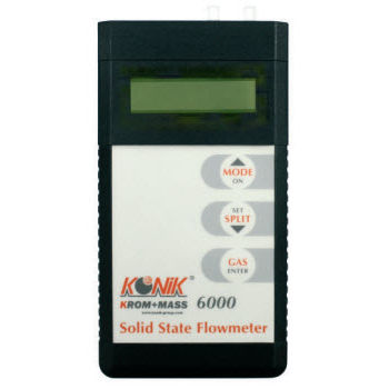 Chromatography gas flow meter - 6000 - Gibnik - for hospitals / portable