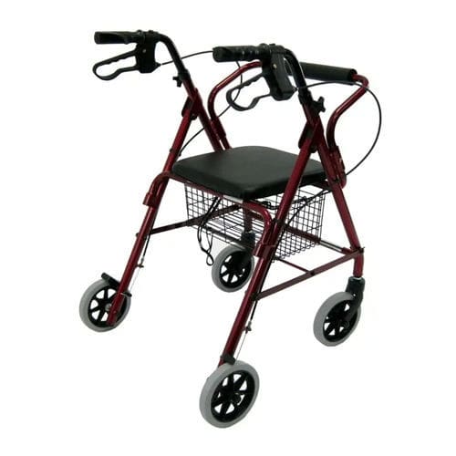 4-wheel rollator - R-4100N - Karman Healthcare - aluminium frame / with ...