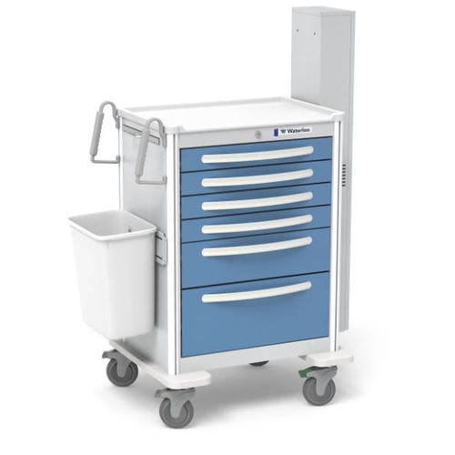 General purpose trolley - DSI - treatment / aluminum / plastic