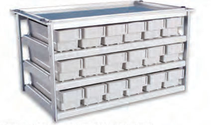 Medication bin - WEPPES Solutions - for trolleys