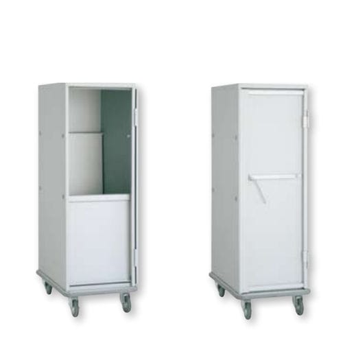 Medical linen trolley - 41217 - WEPPES Solutions - 2-shelf