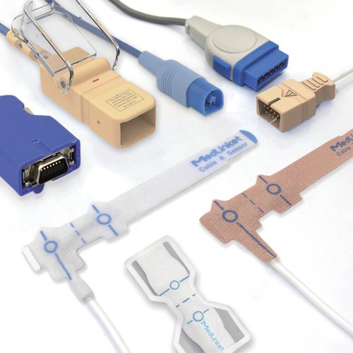 Fingertip SpO2 sensor - 603110441 - Med-link Electronics Tech - toe ...